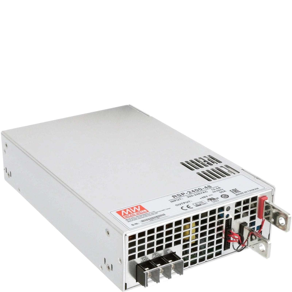 Mean Well RSP-2400-48, 48vdc, 50 amp SMPS Power Supply with PFC – voltkart