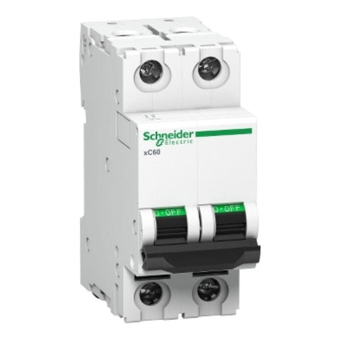 Schneider 32 amp, double pole mcb, C curve – voltkart